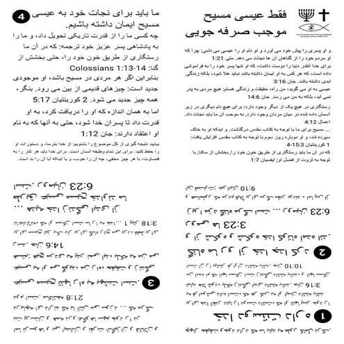 Printable Dari Persian Gospel Tract - ONLY JESUS CHRIST SAVES.pdf