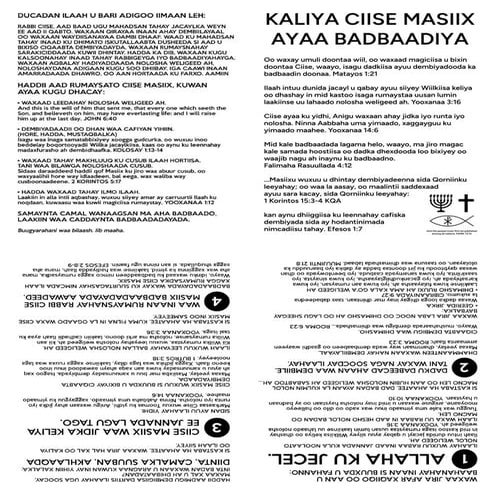 Printable Somali Gospel Tract - ONLY JESUS CHRIST SAVES.pdf