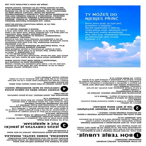 Printable Upper Sorbian Gospel Tract - Be Sure of Heaven.pdf