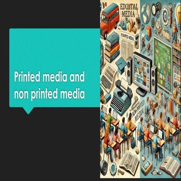printed and non printed media bed 1.pptx