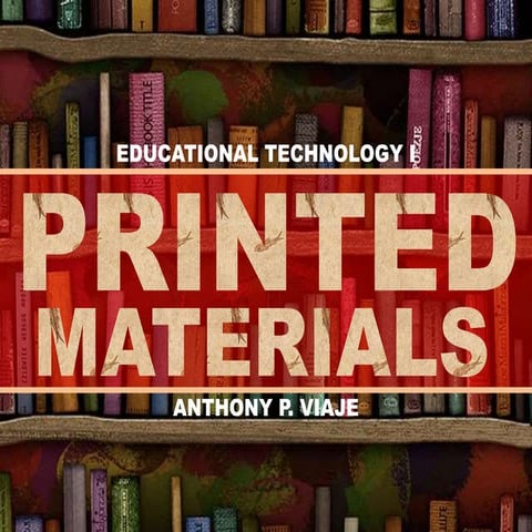Printed Materials | PPTX