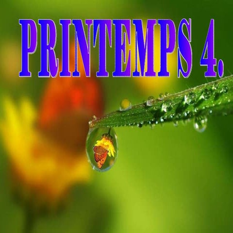 Au Printemps - French spring easy reading | PDF