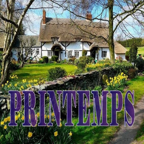 Au Printemps - French spring easy reading | PDF