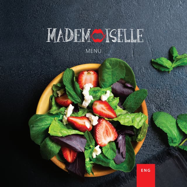 Cafe Mademoiselle Food Menu | PDF | Desserts and Baking | Food & Drink