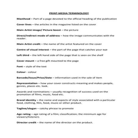 Print glossary | DOCX