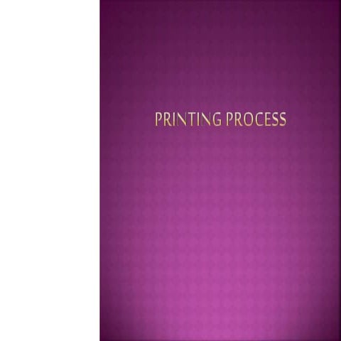 Printing | PPT