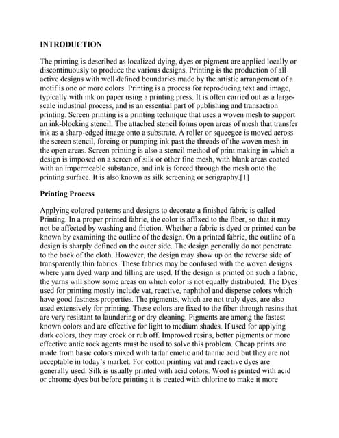 Rubber printing v/s Crack printing | PDF