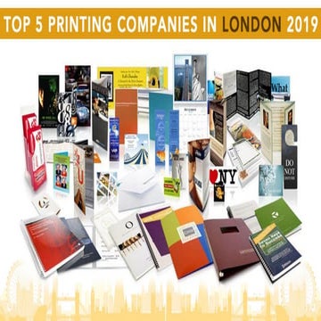 Top Printing Companies in London | PDF