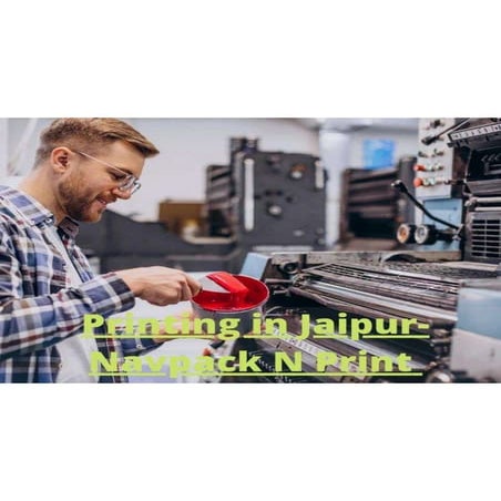 Printing in Jaipur-Navpack n Print | PDF
