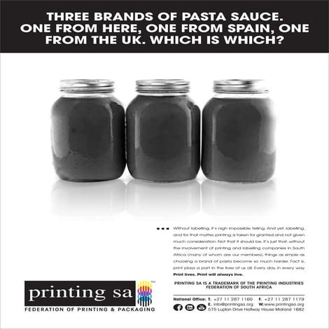 Printing SA advertising campaign | PDF