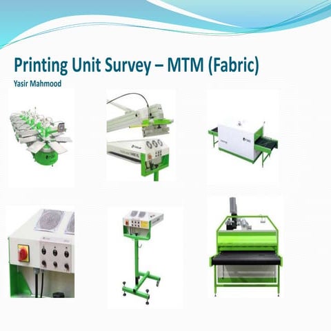 Printing unit survey | PPT