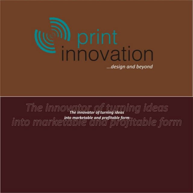 Print Innovation Profile | PPSX