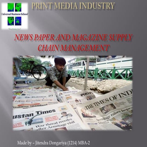 Print media industry | PPT