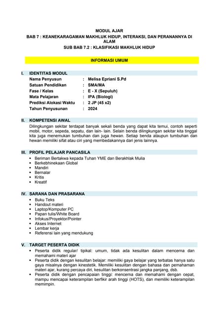Modul Ajar Kurikulum Merdea Bagian Tubuh Tumbuhan.docx