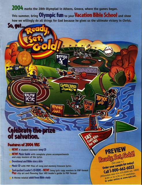 Print Scans: VBS Brochure Set Sail | PDF