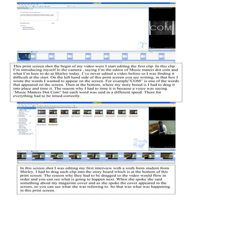 Print screen of magazine editing | PDF
