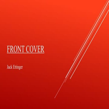 My Front Cover Tracking | PPTX