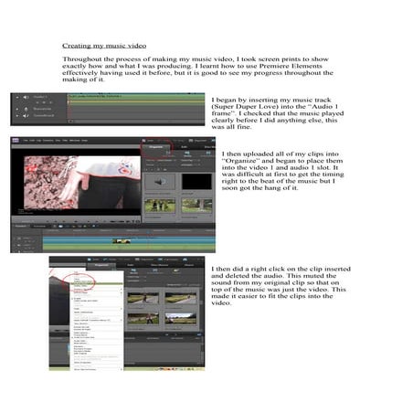 Creation of Music Video | PDF