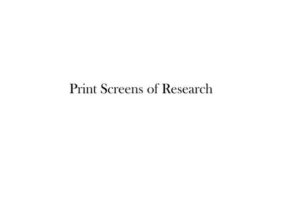 Research Scans | PDF