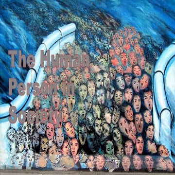 The Human Person in Society | PPTX