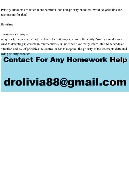 Priority Encoders Are Much More Common Than Non Priority Encoders Wpdf Operating Systems