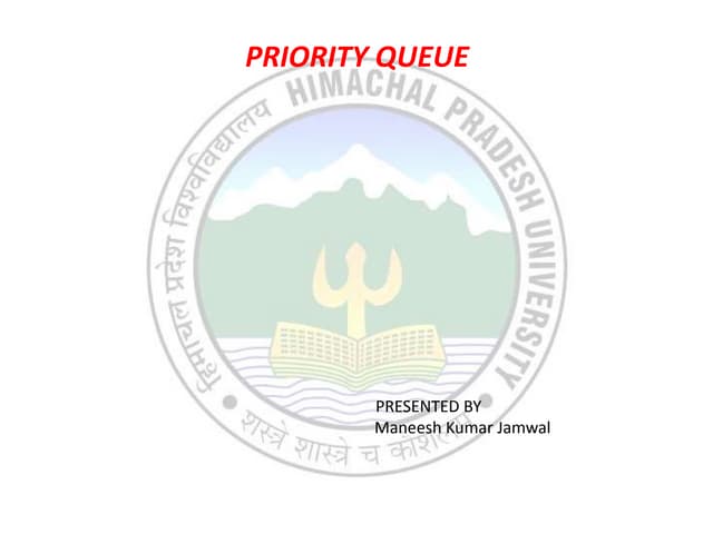 Priority Queue Pptx Programming Languages Computing