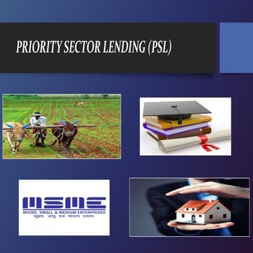PRIORITY SECTOR LENDING (PSL).pptx