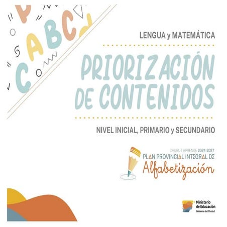 Priorización de contenidos de Lengua y Matemática - Nivel inicial ...