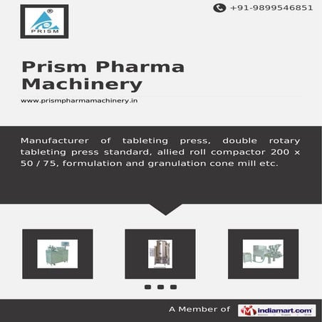 Prism pharma-machinery | PDF