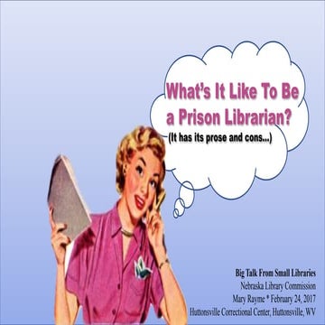 Big Talk From Small Libraries 2017 - What Is It Like to Work as a ...