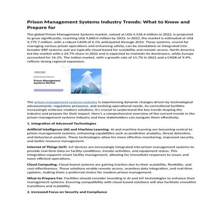 Prison Management Systems Industry Trends: What to Know and Prepare for ...