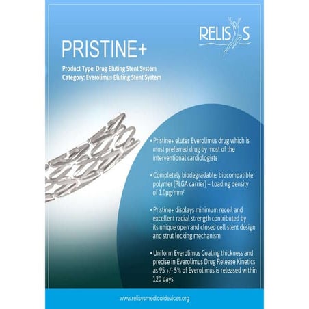 Pristine+- Relisys Medical Devices - Drug Eluting Stent.pdf