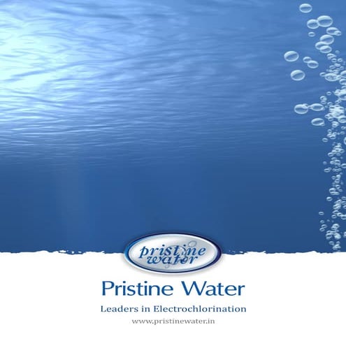 Pristine water - A Complete Solution of Water Treatment | PDF