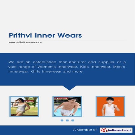 Prithvi inner-wears | PDF