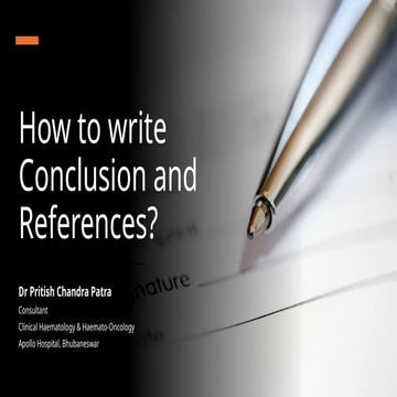 How to write conclusion and references in manuscript.pptx