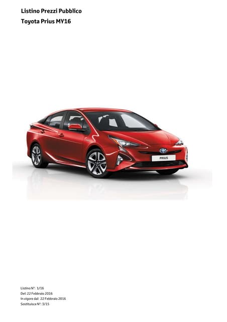 Lexus RC Hybrid: listino prezzi Italia | PPT