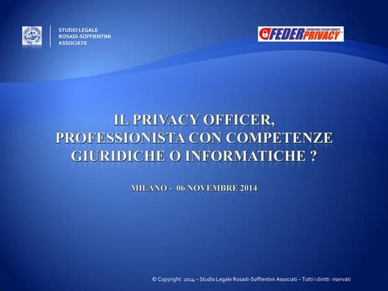 Esempio privacy | PPT