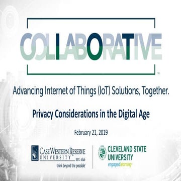 Privacy considerations in the digital age | PPTX