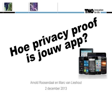 Technology Update: Privacy in Apps | PPT