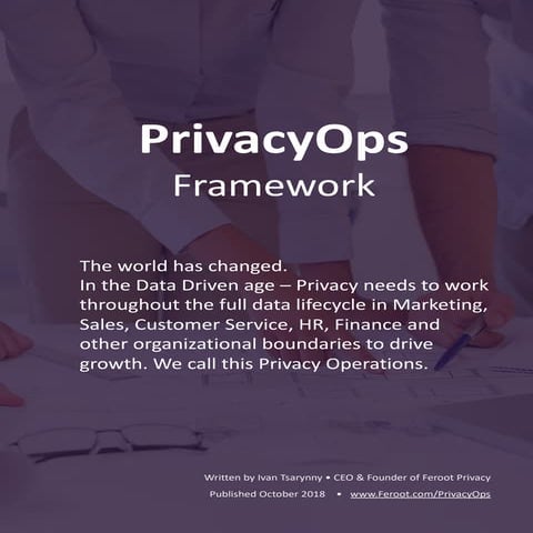 Privacy Operations (PrivacyOps) Framework - Feroot Privacy | PDF