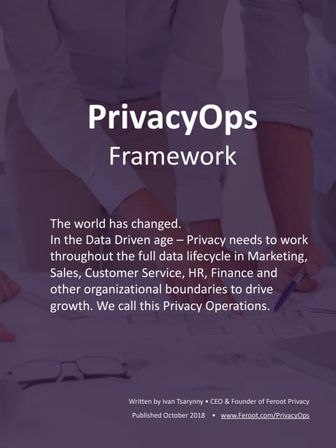 Why Your Company Needs A Privacy Culture & Where To Start | PPT