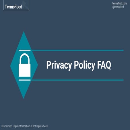 Privacy Policy FAQ | PDF | Technology & Computing
