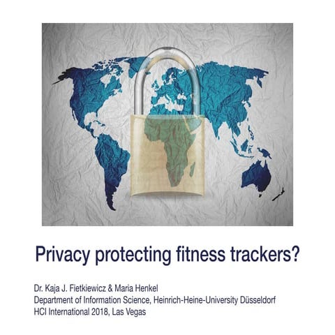 Wearable Technology, Privacy Issues | PPTX