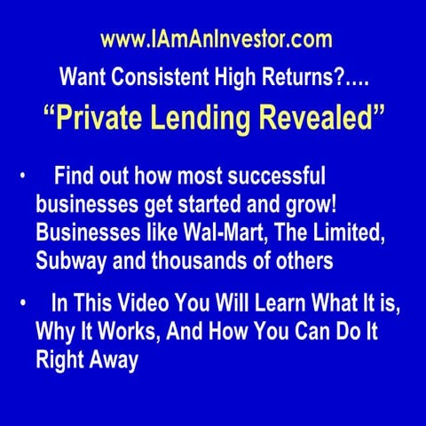 Private Lending | PPT