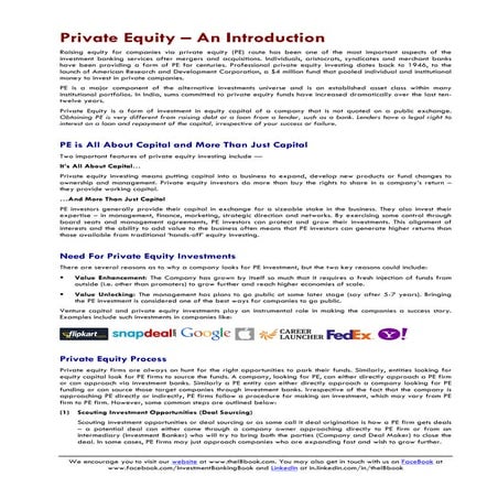 Private Equity | PDF