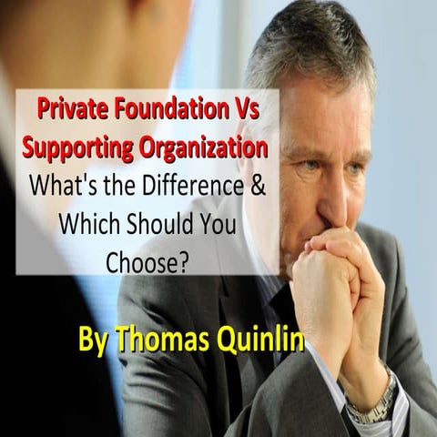Private Foundation vs. Individual Giving | PDF