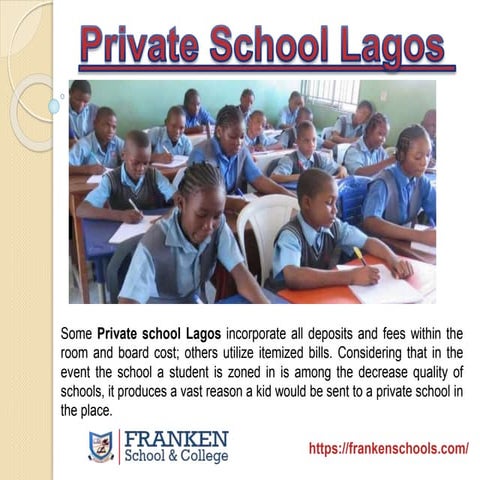 Private schools lagos | PPTX