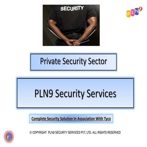 Private Security Sector | PPTX | Business | Business and Finance