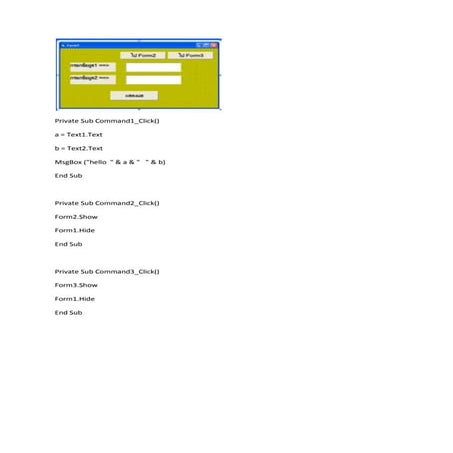 Private sub command1 | PDF