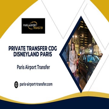 Private Transfer Cdg Disneyland Paris - paris-airport-transfer.com
